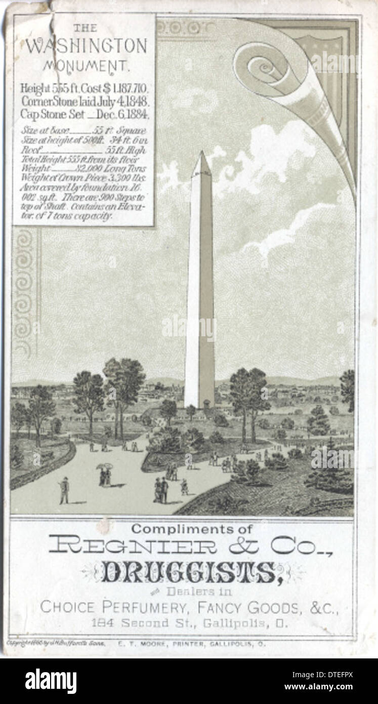 A vintage advertisement for Regnier & Company, showcasing their dry ...