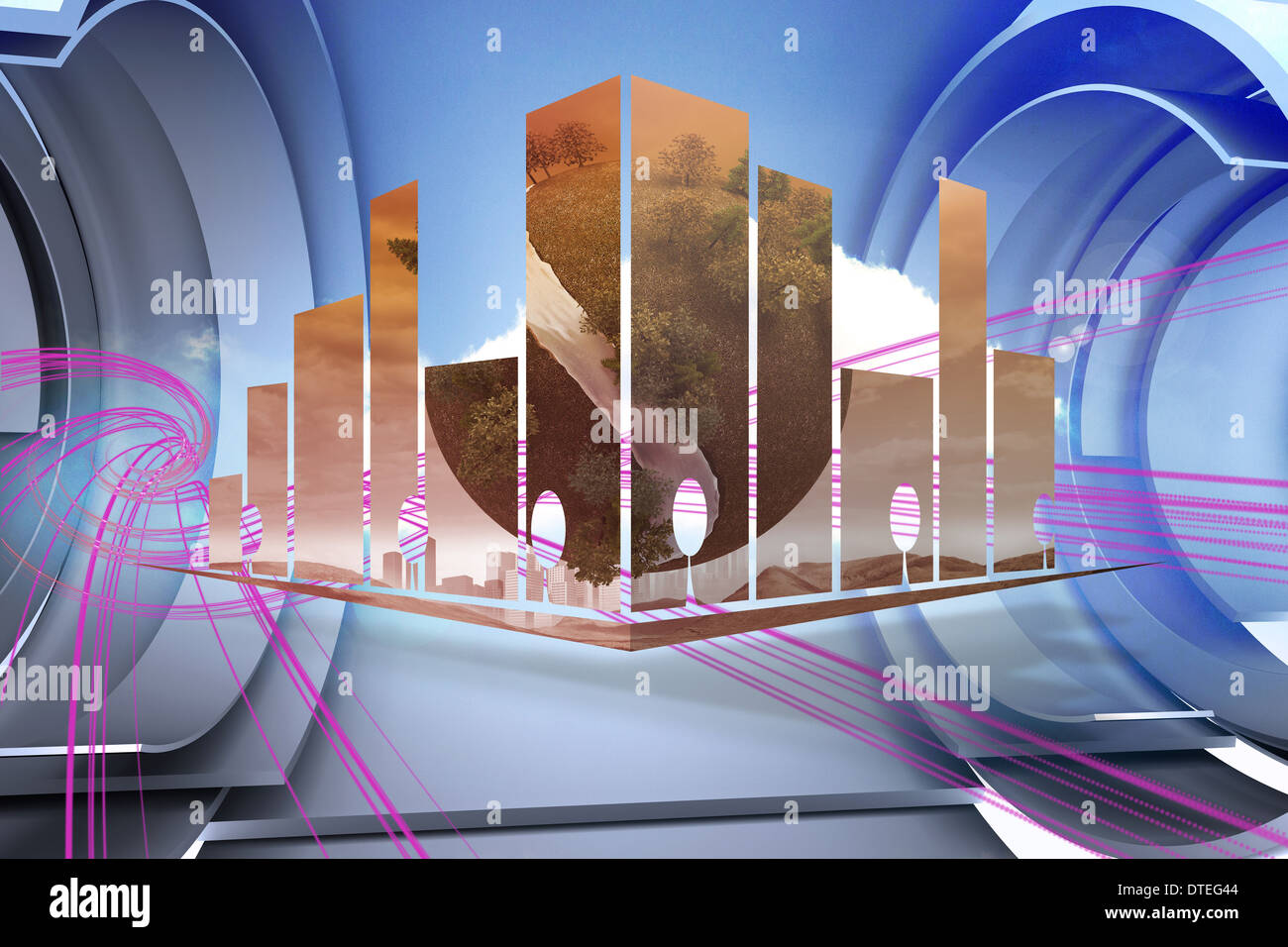 Green screen abstract hi-res stock photography and images - Alamy