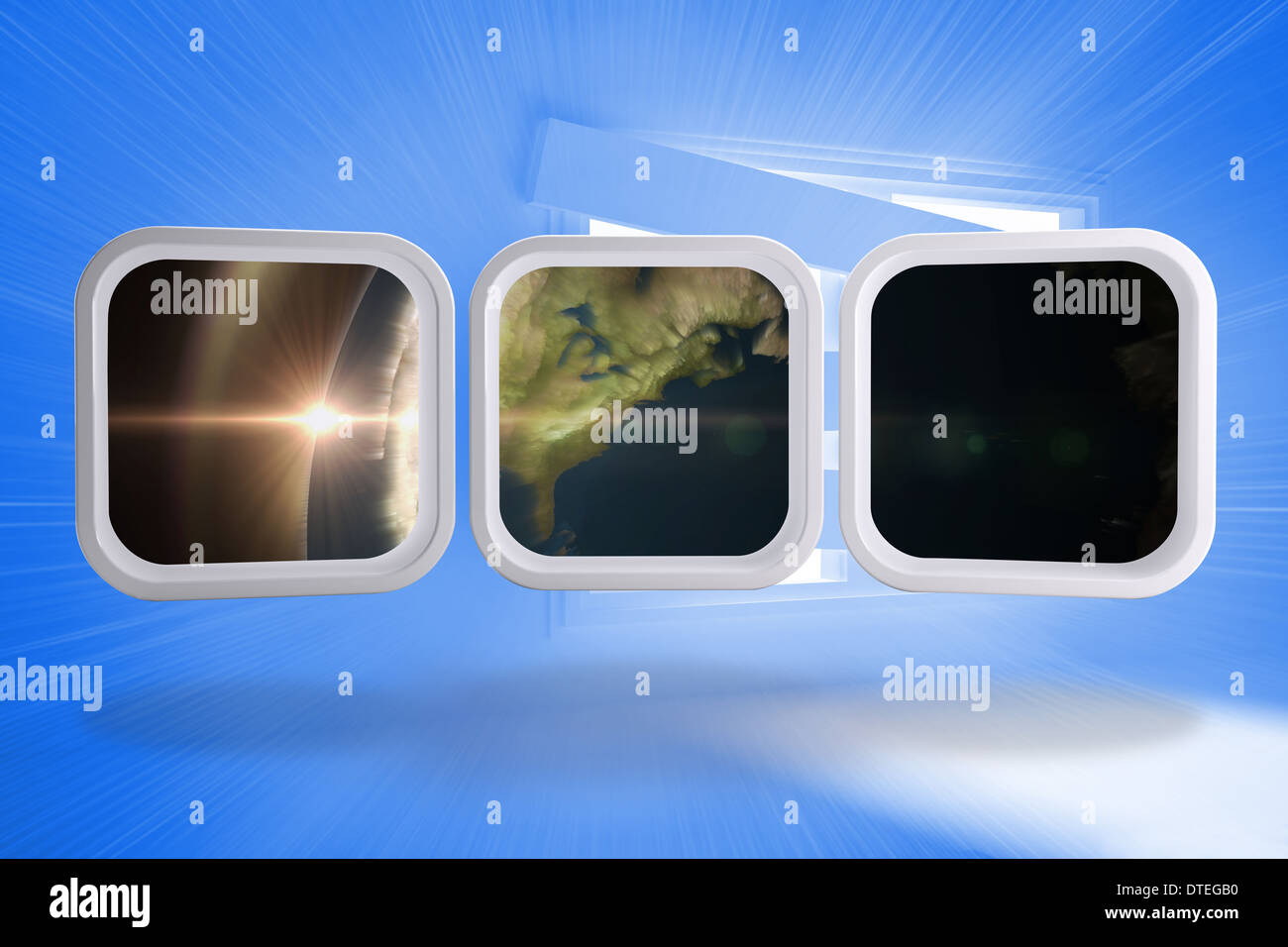 Globe earth computer screen hi-res stock photography and images - Alamy