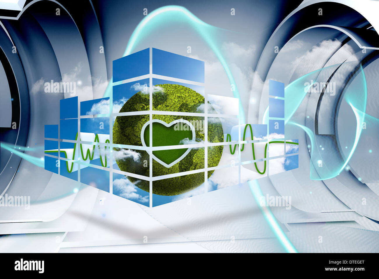 Earth green screen hi-res stock photography and images - Alamy