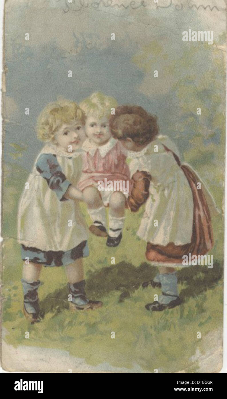 Victorian children playing hi-res stock photography and images - Alamy