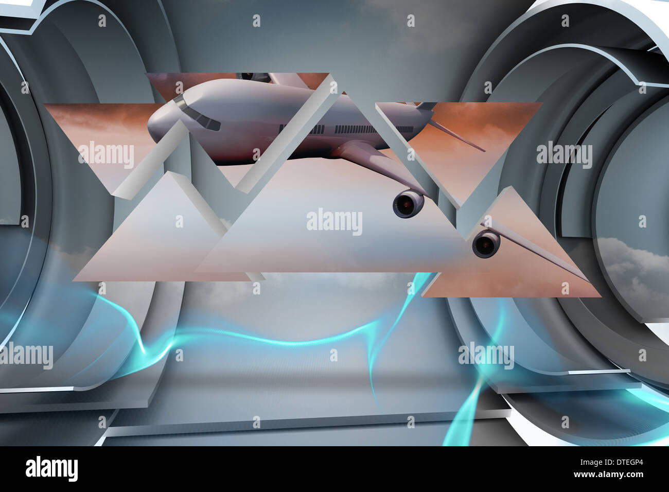 Airplane screen hi-res stock photography and images - Alamy