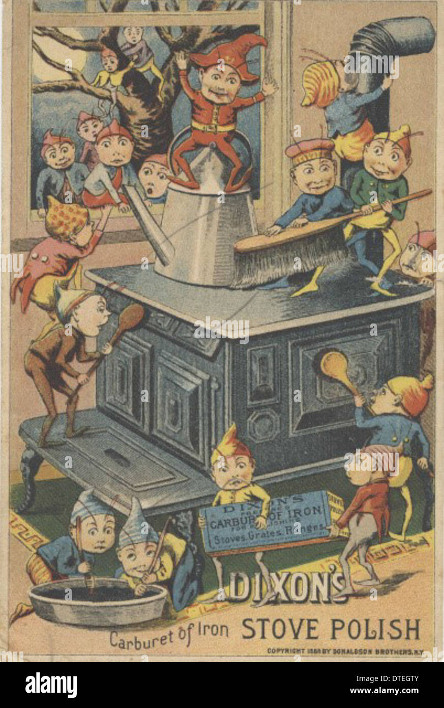 Jos. Dixon Crucible Co. used fictitious characters in its advertising ...