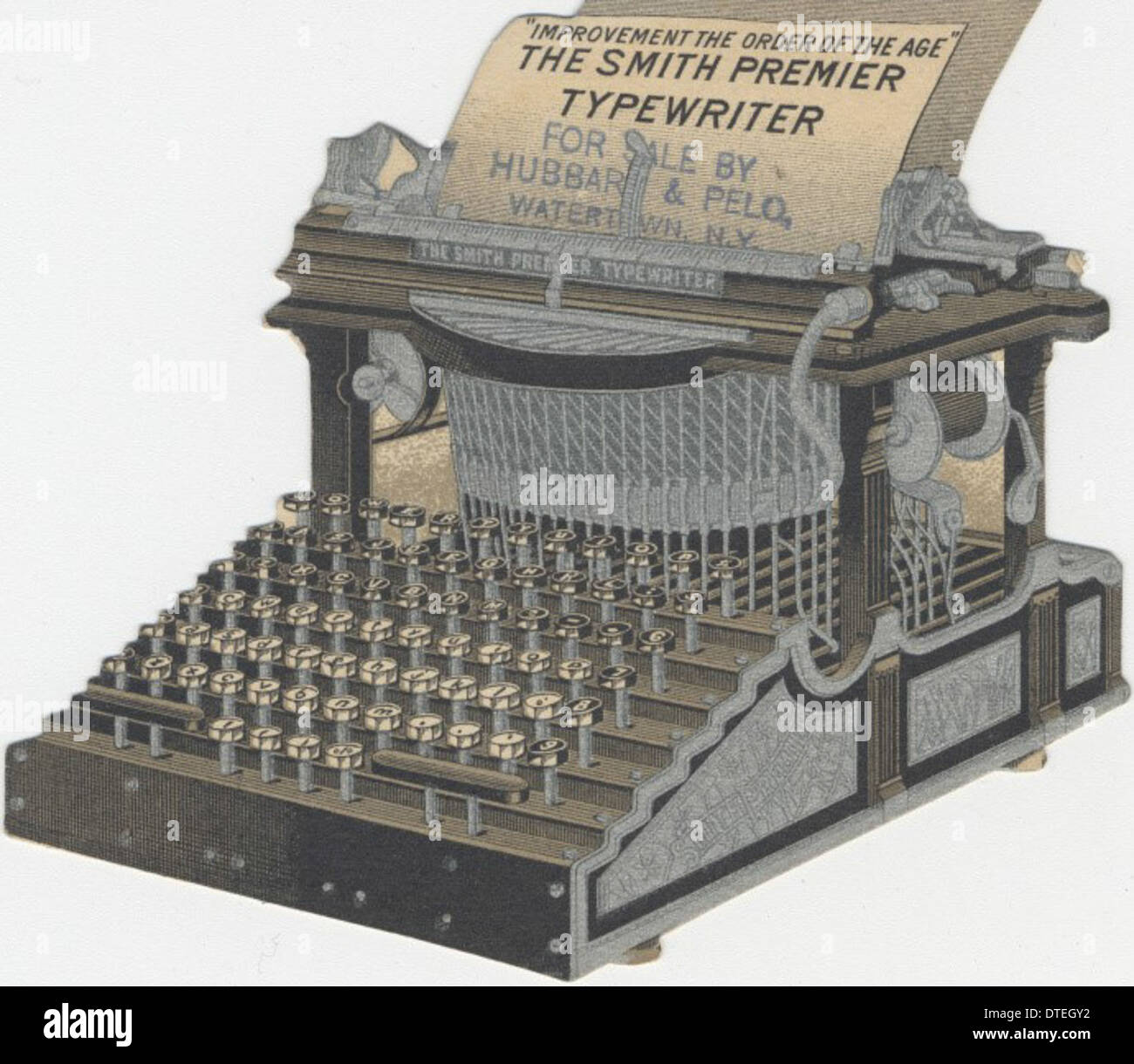 Victorian typewriter hi-res stock photography and images - Alamy