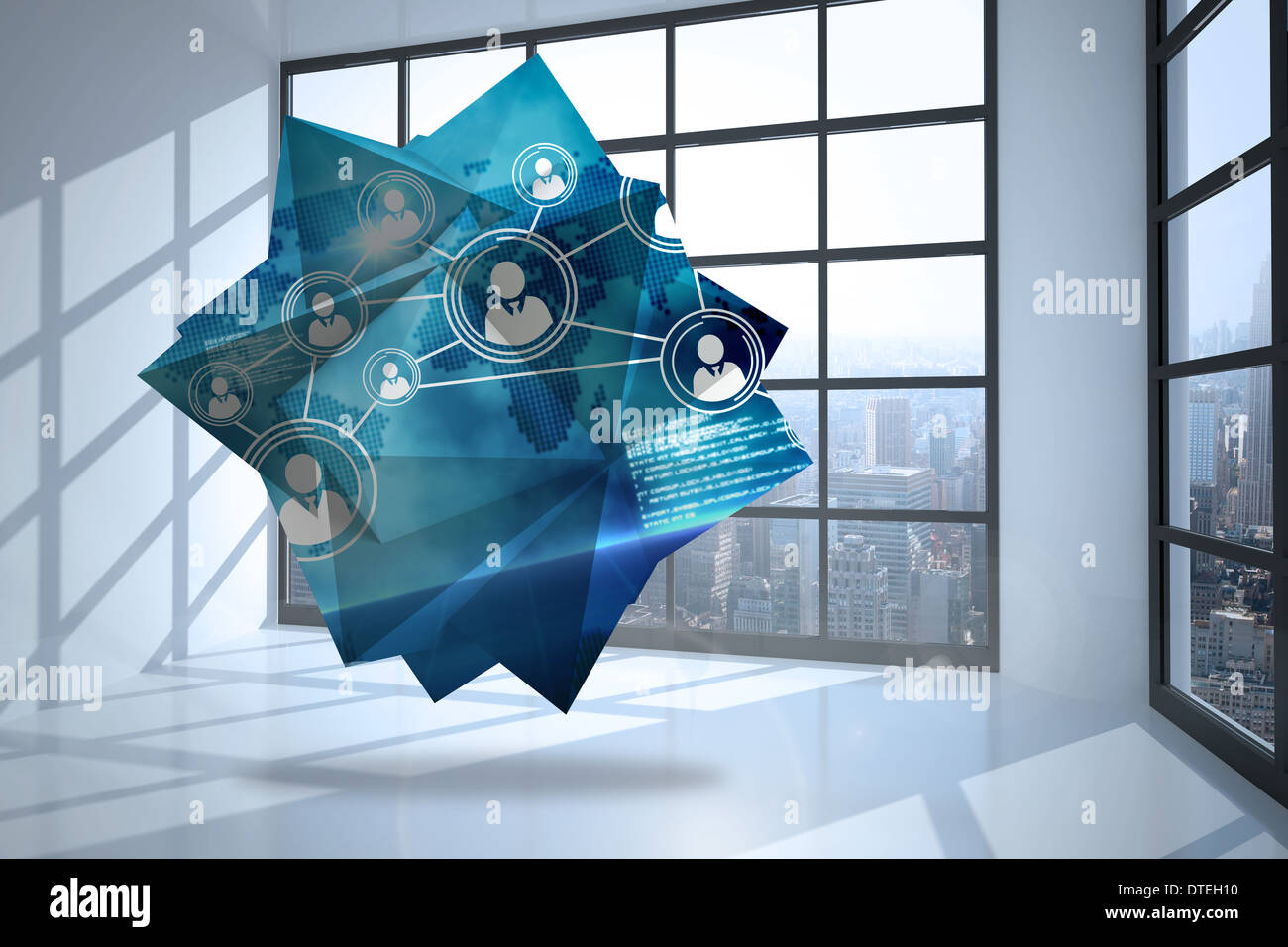 Interface on abstract screen hi-res stock photography and images - Alamy