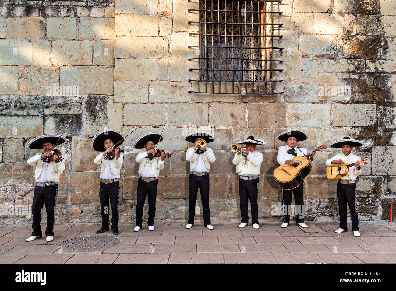 A mariachi band dressed in traditional charro costumes November 5, 2013 ...
