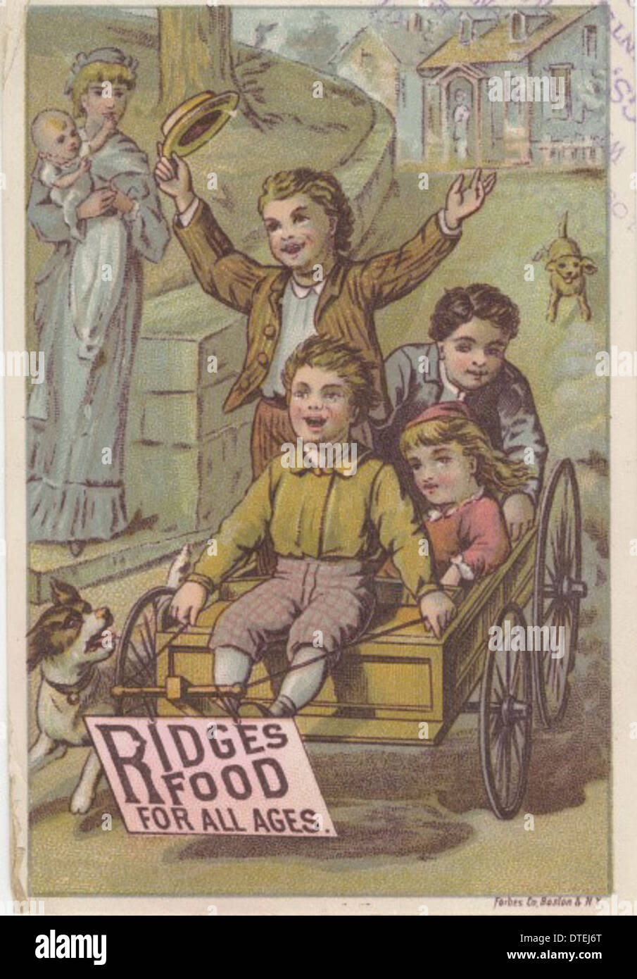 This Victorian trade card from Woolrich & Co. features their carts and ...