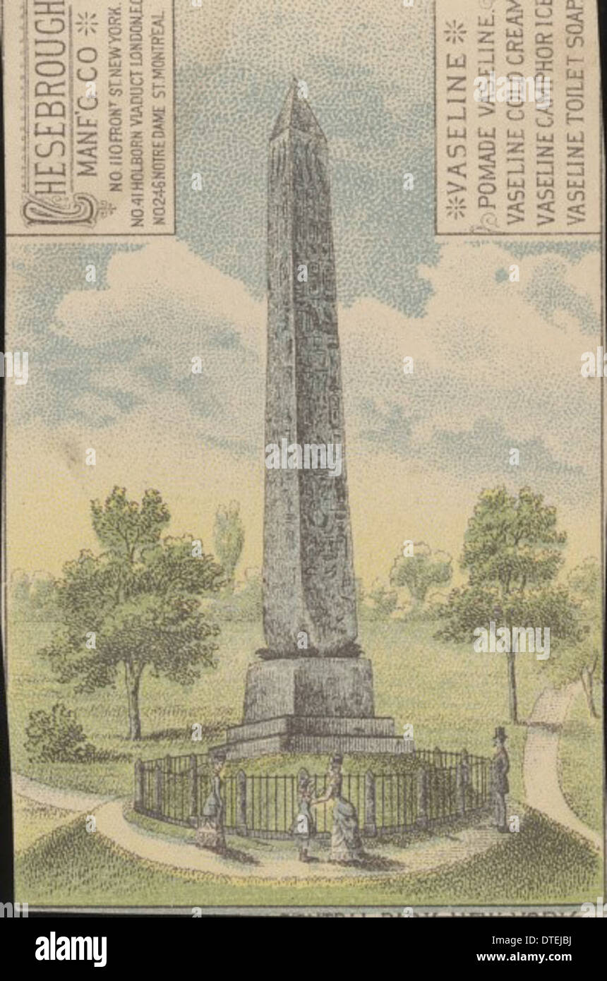 Chesebrough Manufacturing Co. trade card featuring products related to ...