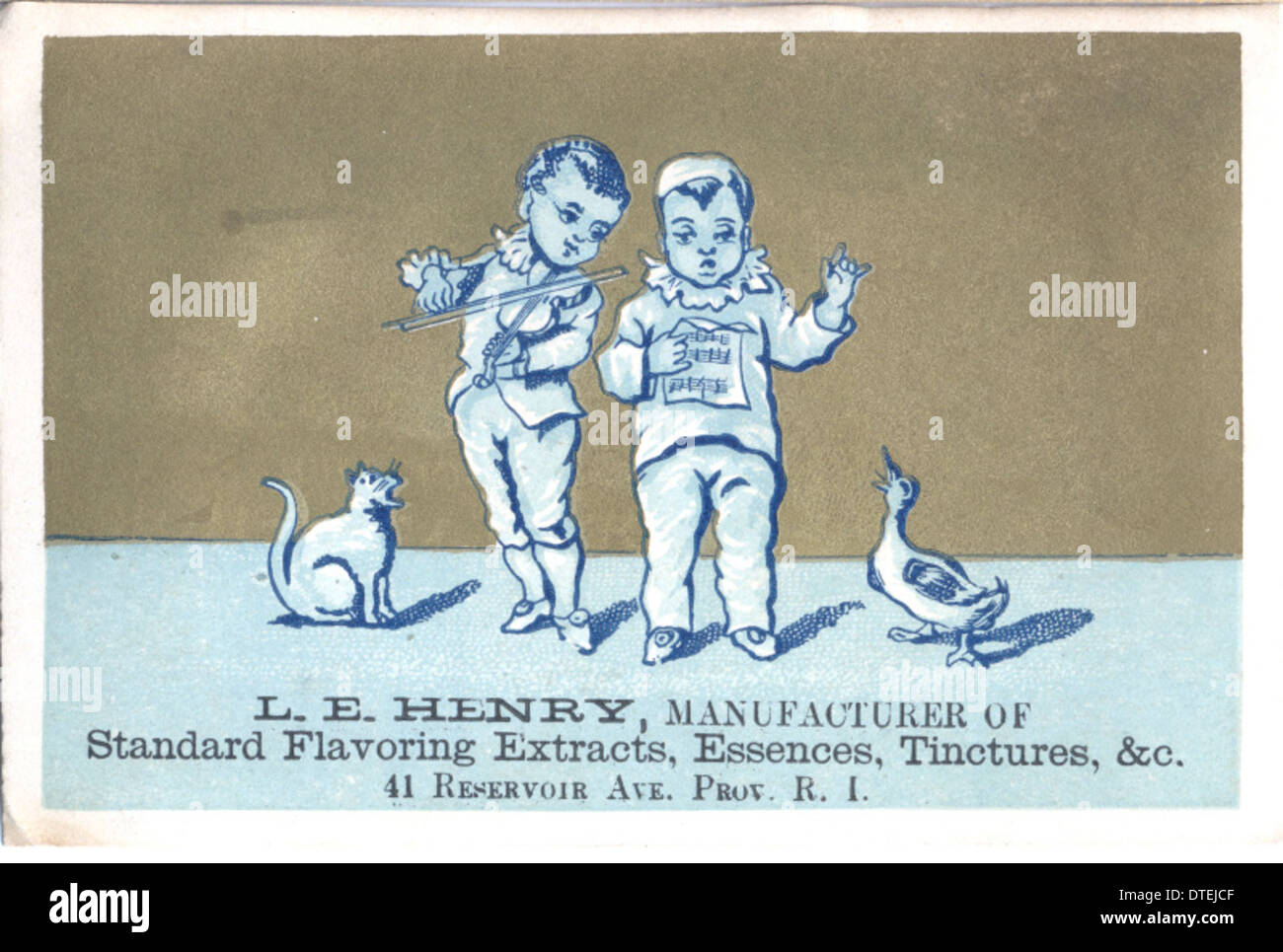 L. E. Henry, Manufacturer Stock Photo - Alamy