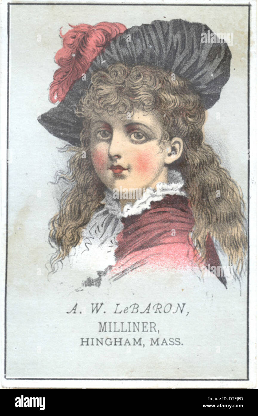 Victorian milliner hi-res stock photography and images - Alamy