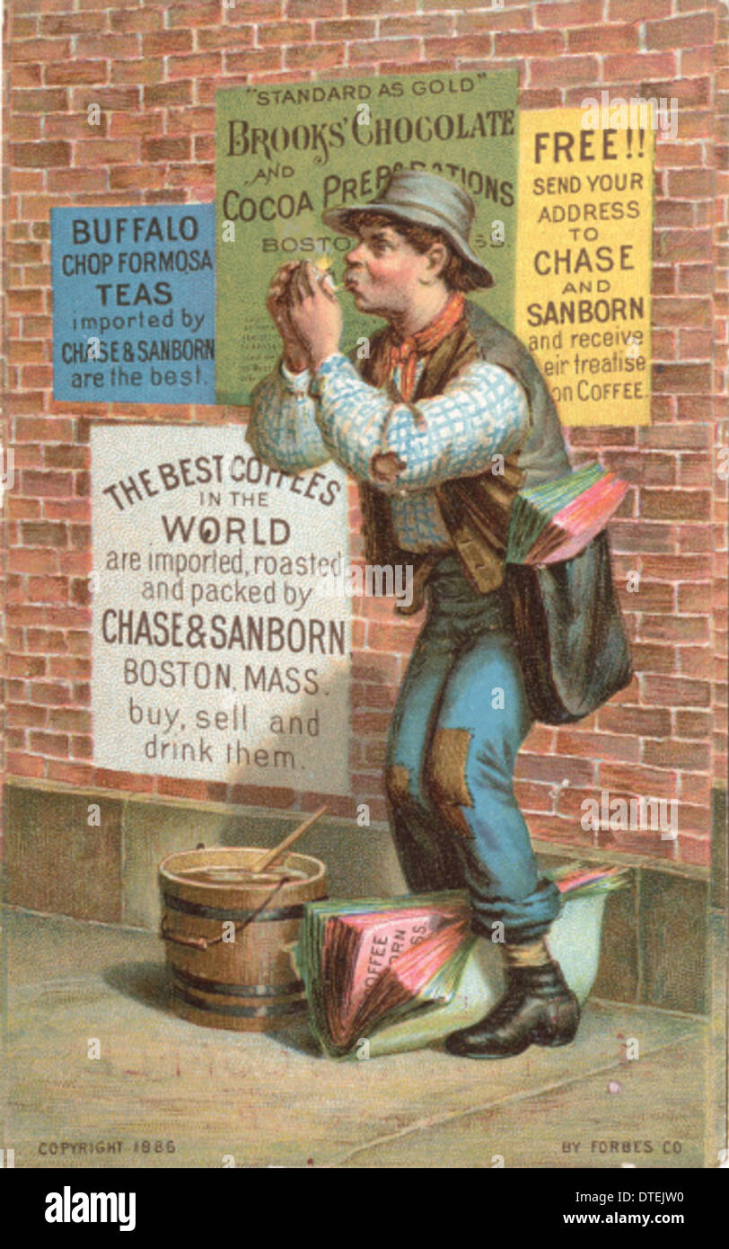 Victorian advertising posters hi-res stock photography and images - Alamy