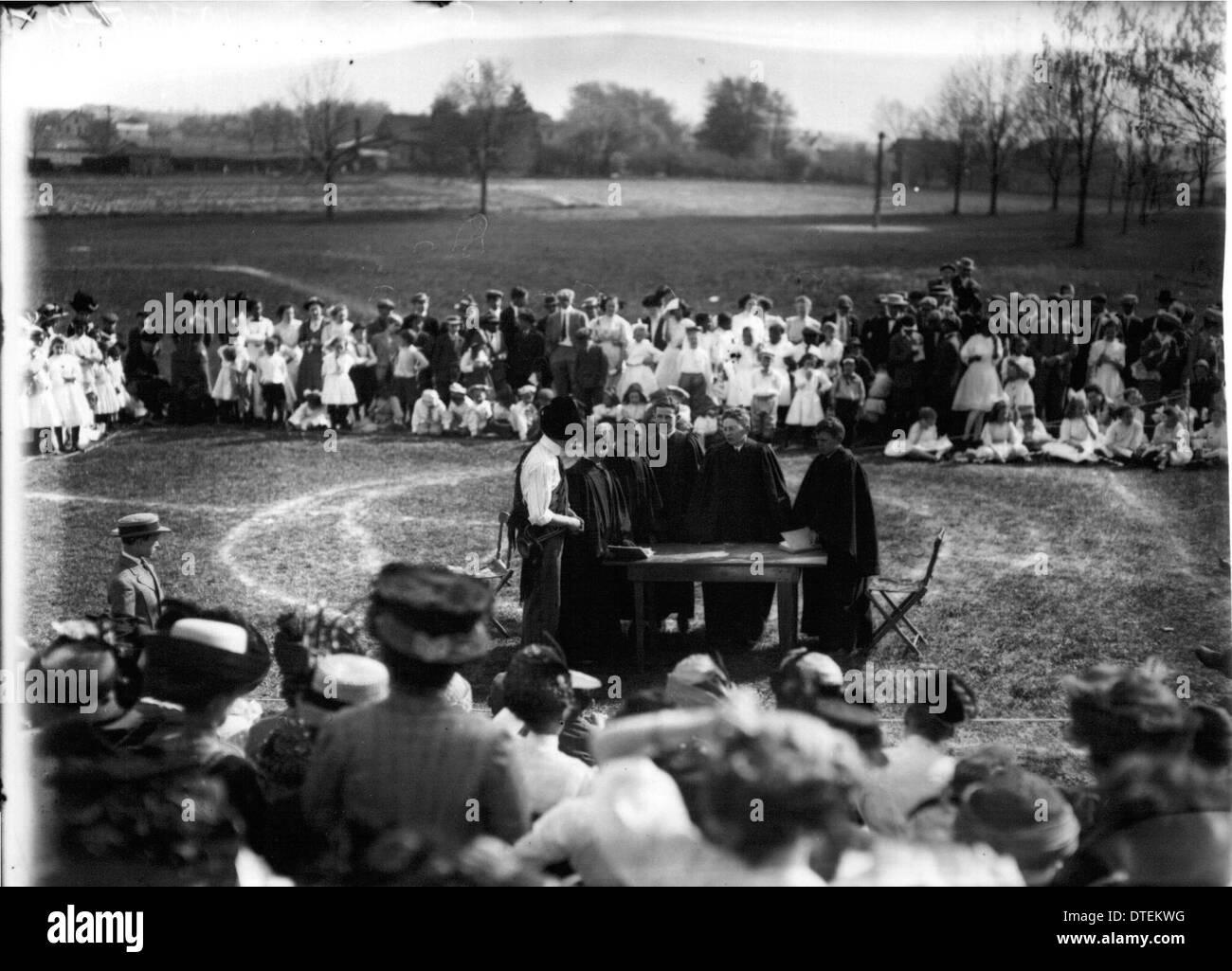 A photograph of a performance during the Oxford High School May Day ...