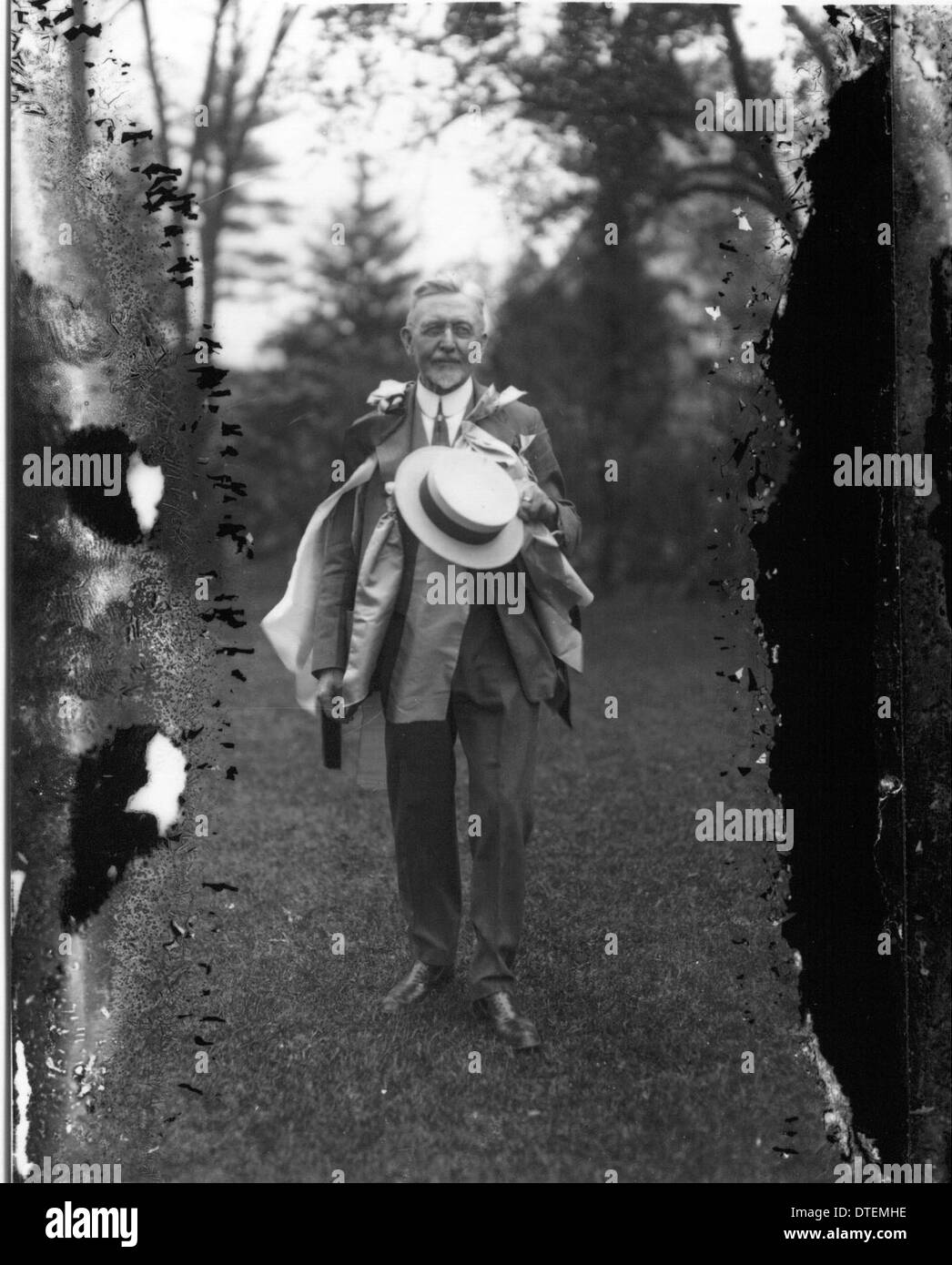 This image from Tree Day at Western College in 1923 captures the ...