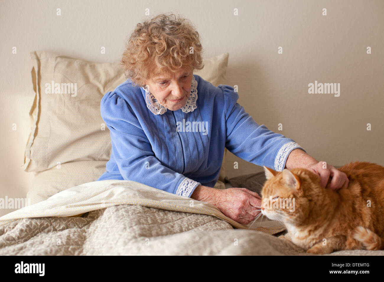 Stroking hair hi-res stock photography and images - Alamy