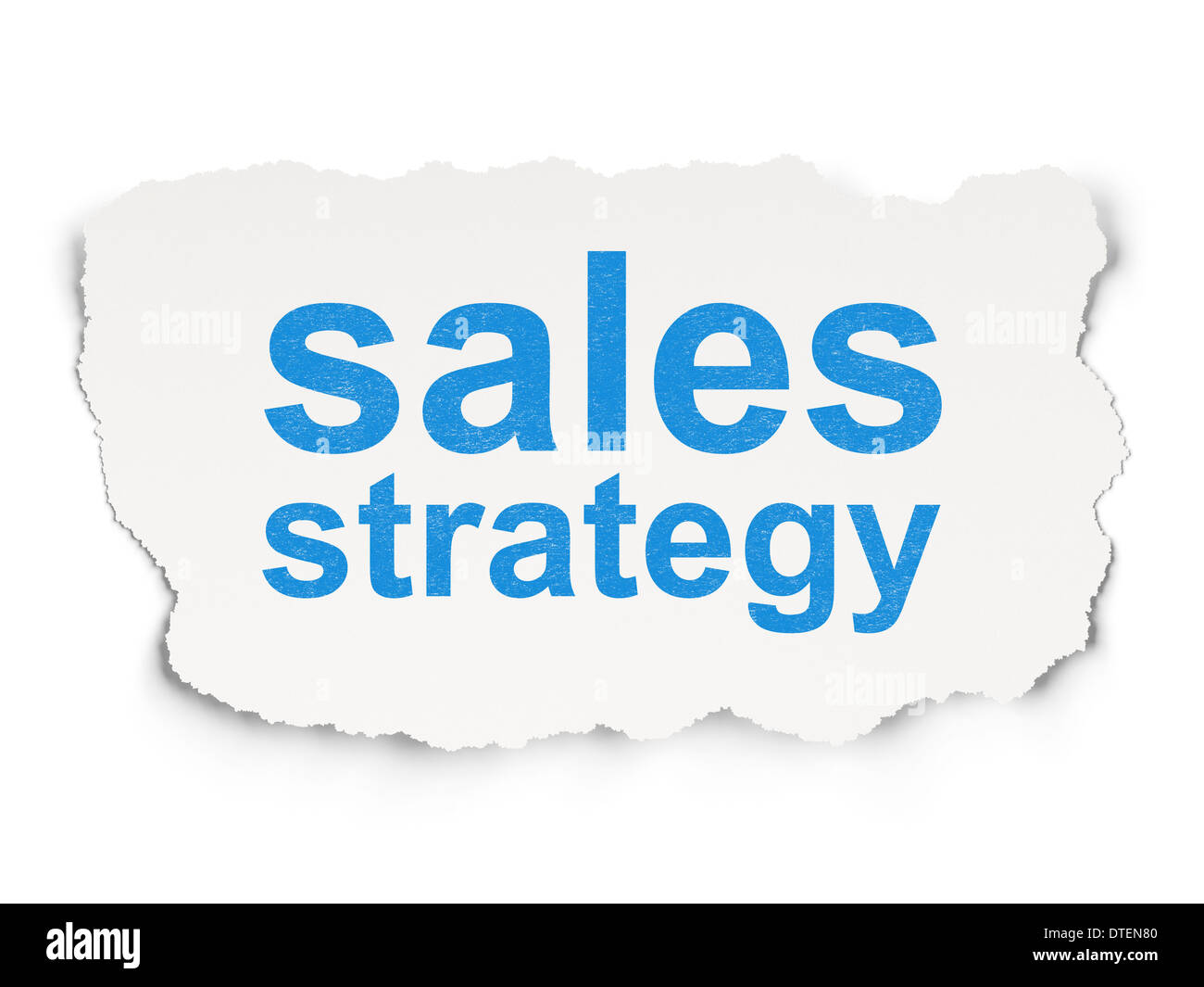 Advertising concept: Sales Strategy on Paper background Stock Photo - Alamy
