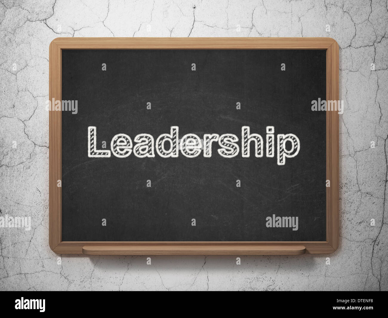 Business concept: Leadership on chalkboard background Stock Photo - Alamy
