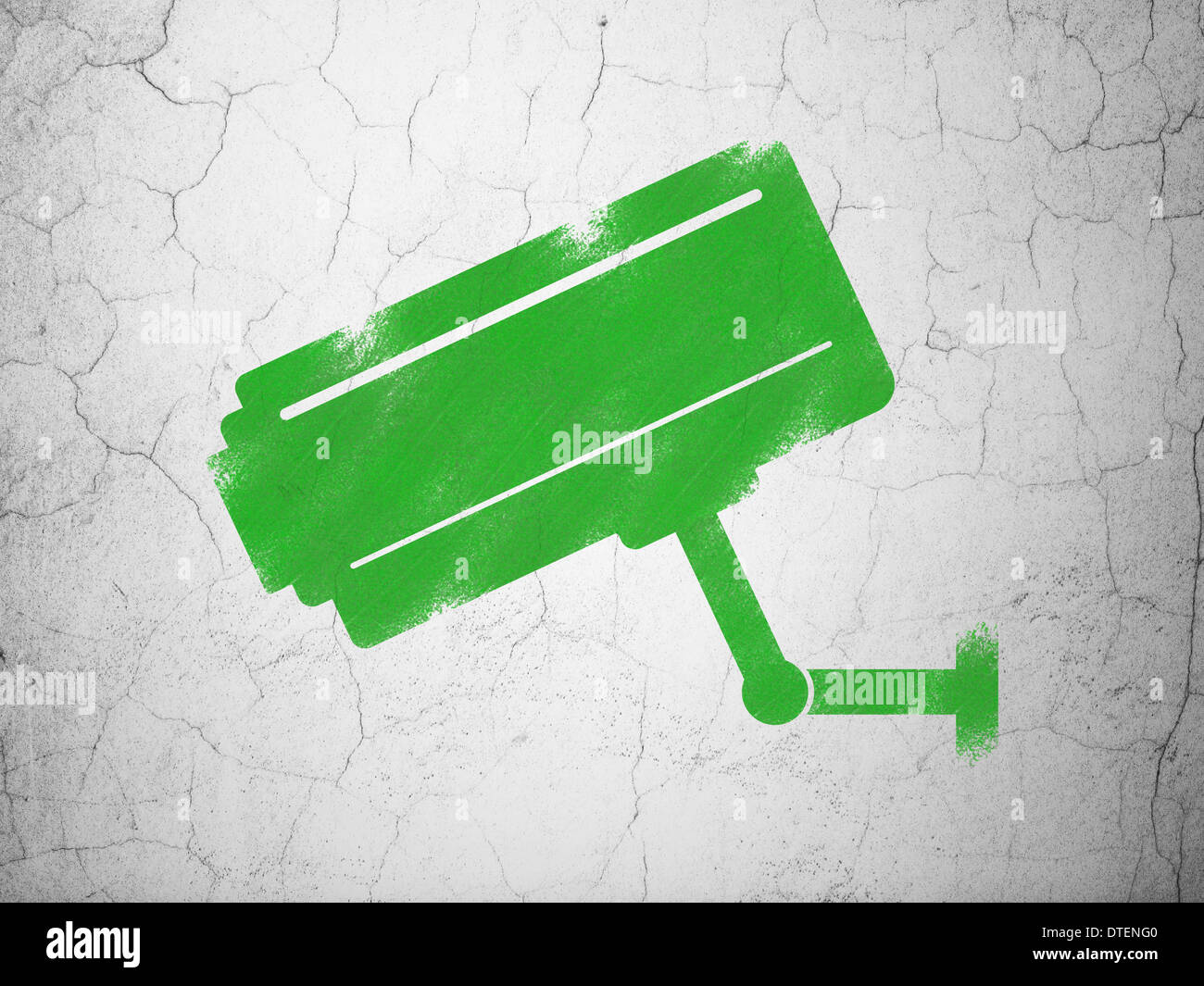 Privacy concept: Cctv Camera on wall background Stock Photo - Alamy