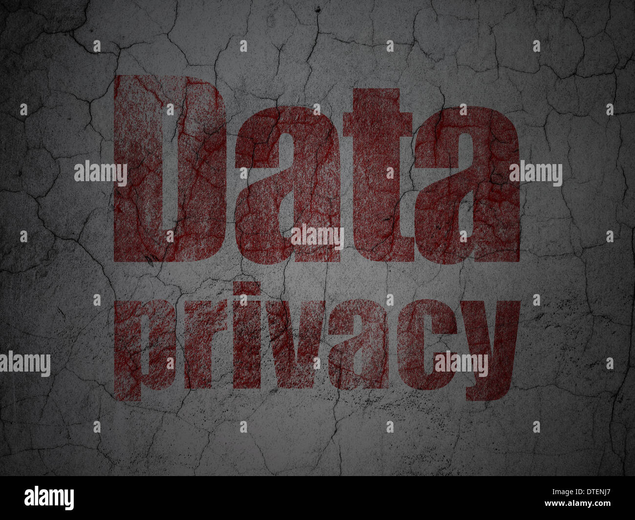 Privacy concept: Data Privacy on grunge wall background Stock Photo - Alamy