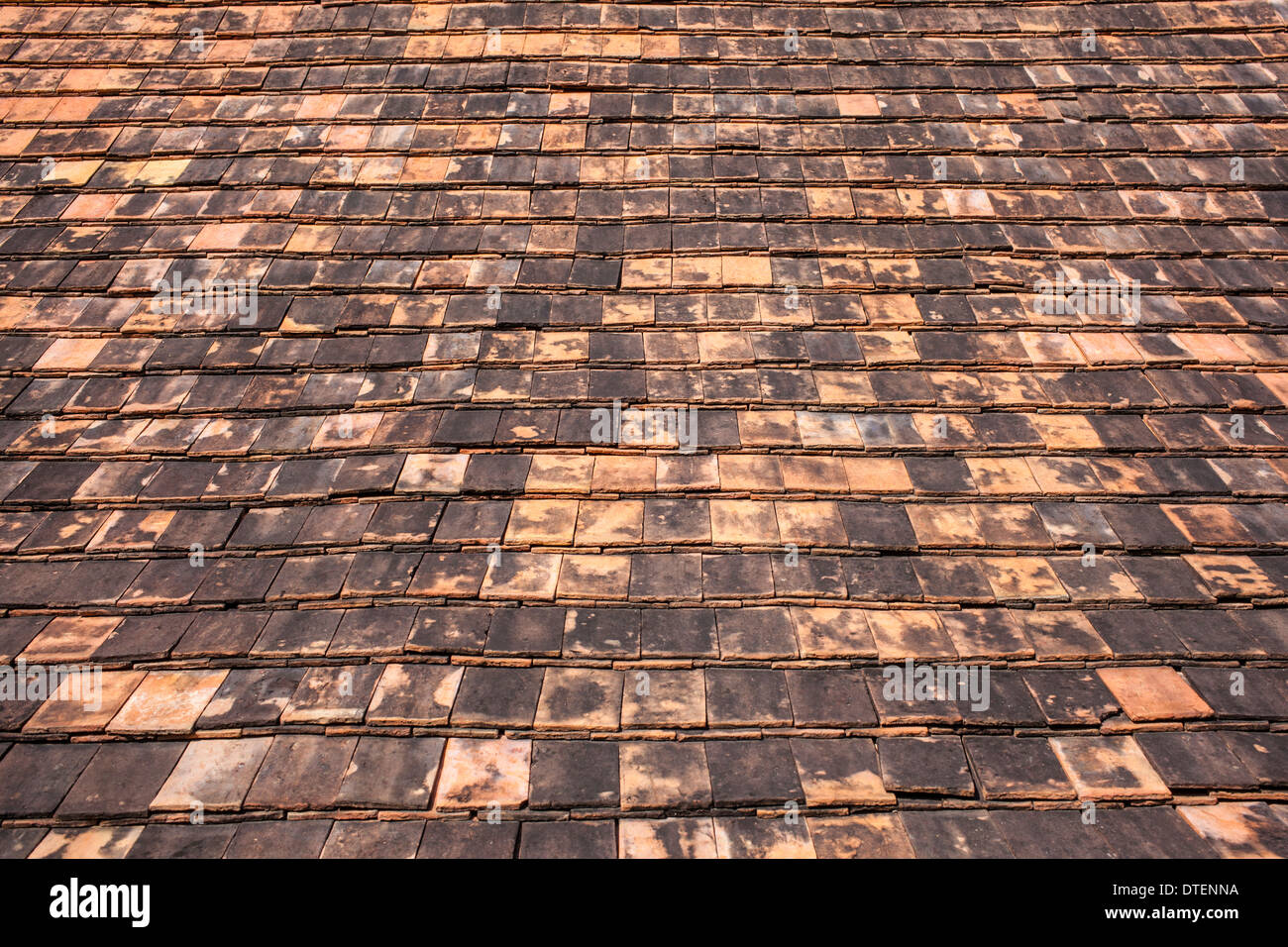 roof texture, texture of wood temple roof in Northern Thai style Stock ...