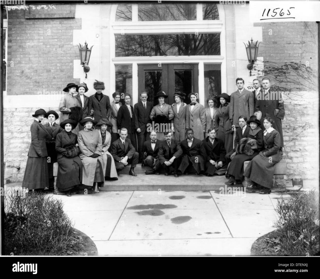 A group portrait from the Ohio State Normal College Manual Arts Club in ...
