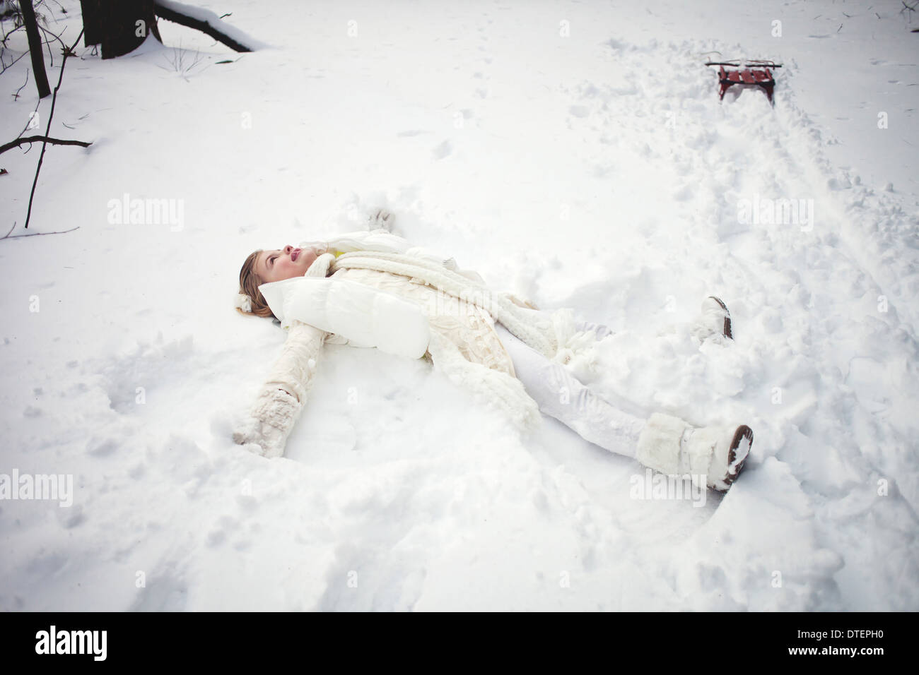 Elevated view person making hi-res stock photography and images - Alamy