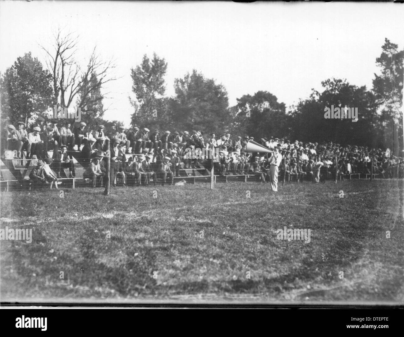 This photograph from the 1913 Miami-Georgetown football game shows ...