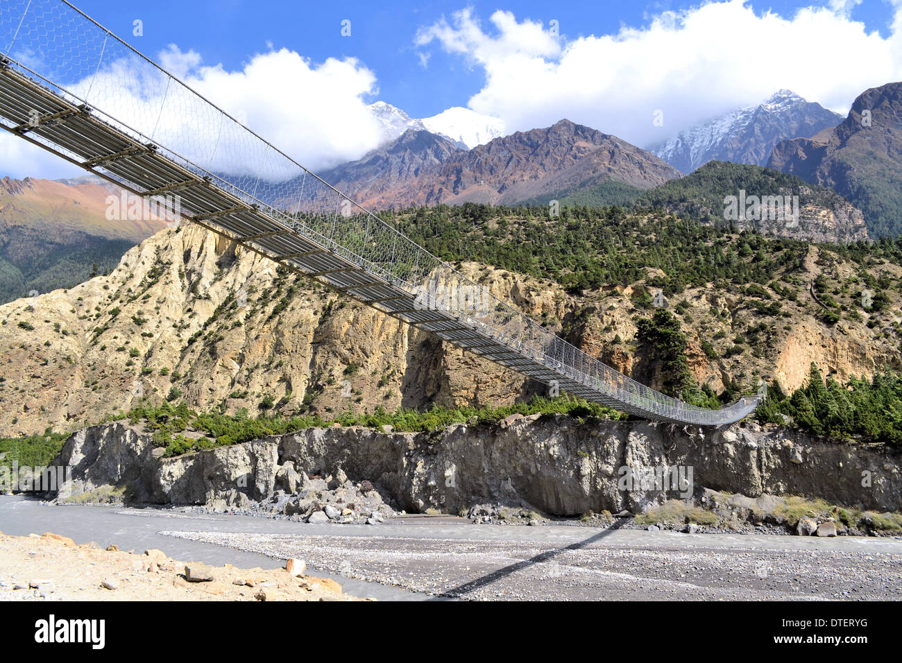 Himalaya Mountain Bridge Wallpaper Indian Himalayan Mountains Manary