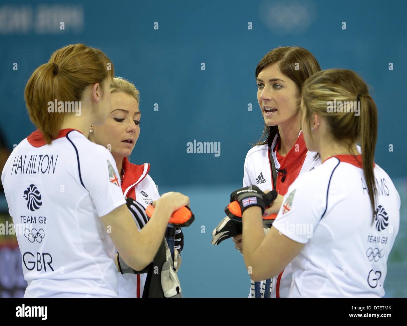 Sochi, Russia. 17th Feb, 2014. (l to r) Claire Hamilton (GBR), Anna ...