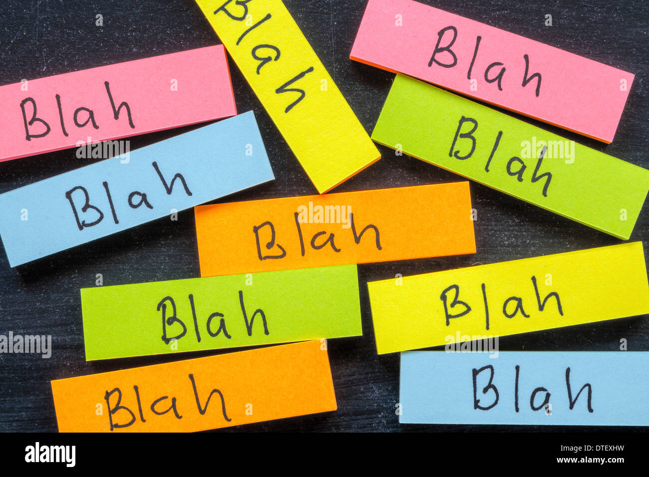 Blah blah blah hi-res stock photography and images - Alamy