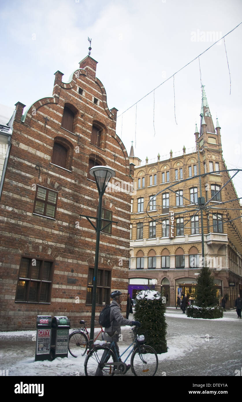 Urban scene at Malmo Stock Photo - Alamy