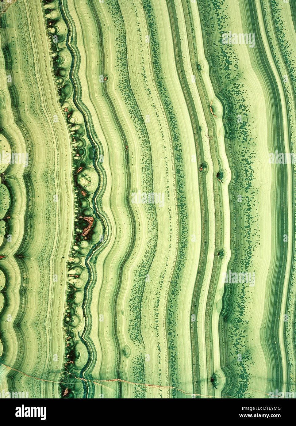 Polished malachite hi-res stock photography and images - Alamy