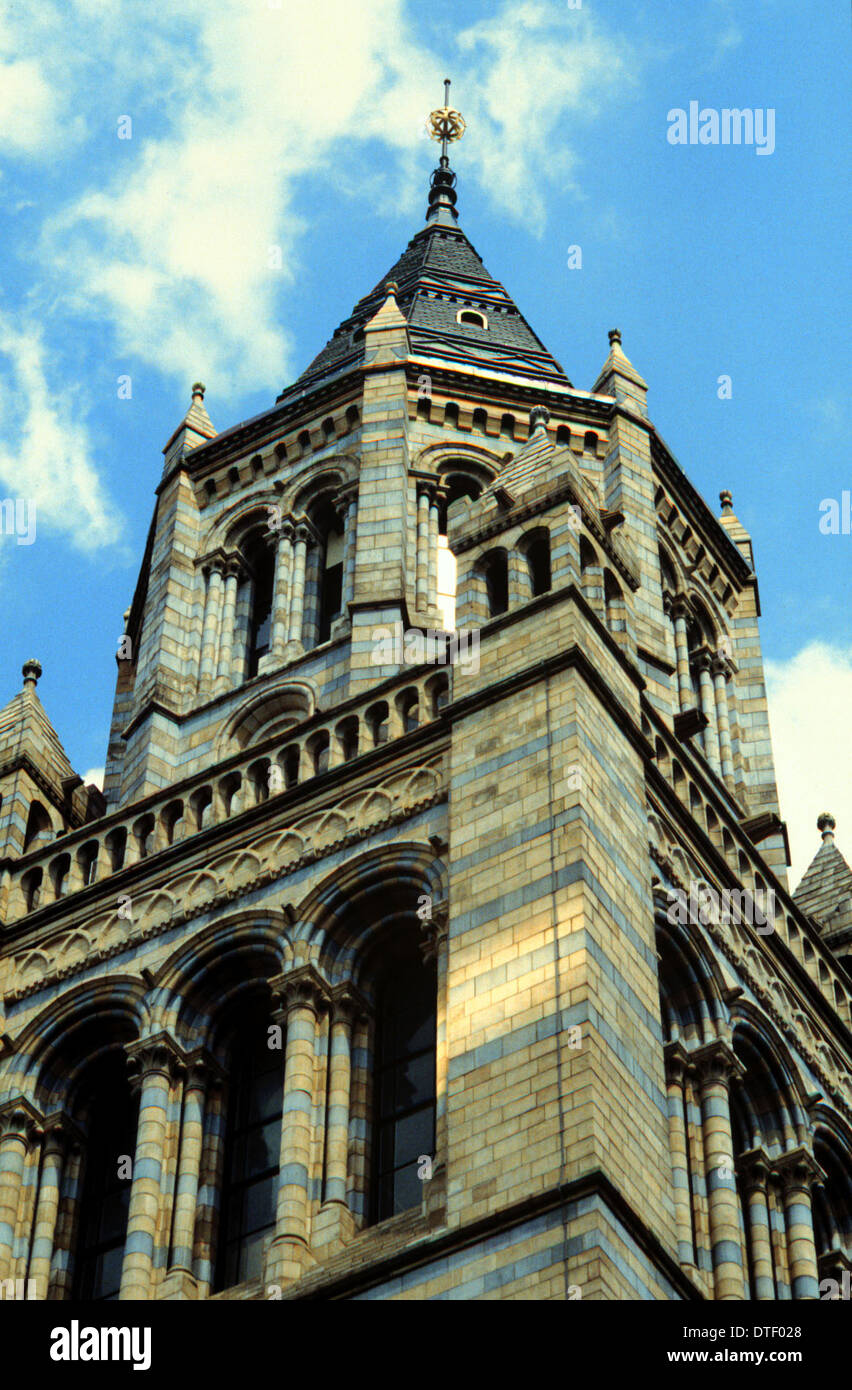 Detail view of the exterior of the Waterhouse Building Stock Photo - Alamy