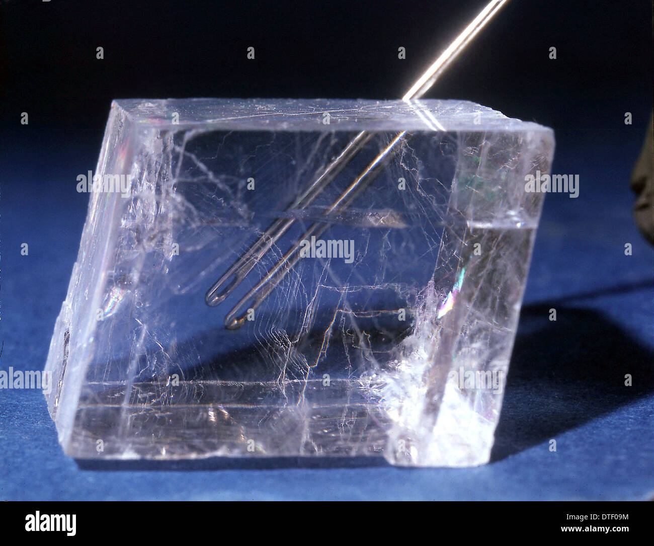 Calcite Crystal Polarization