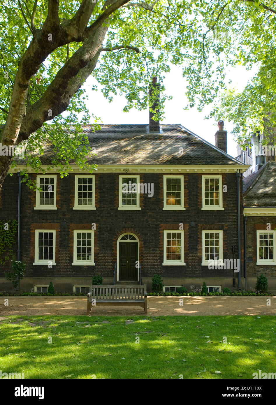 The exterior of the restored historic almshouse also known as Almshouse ...