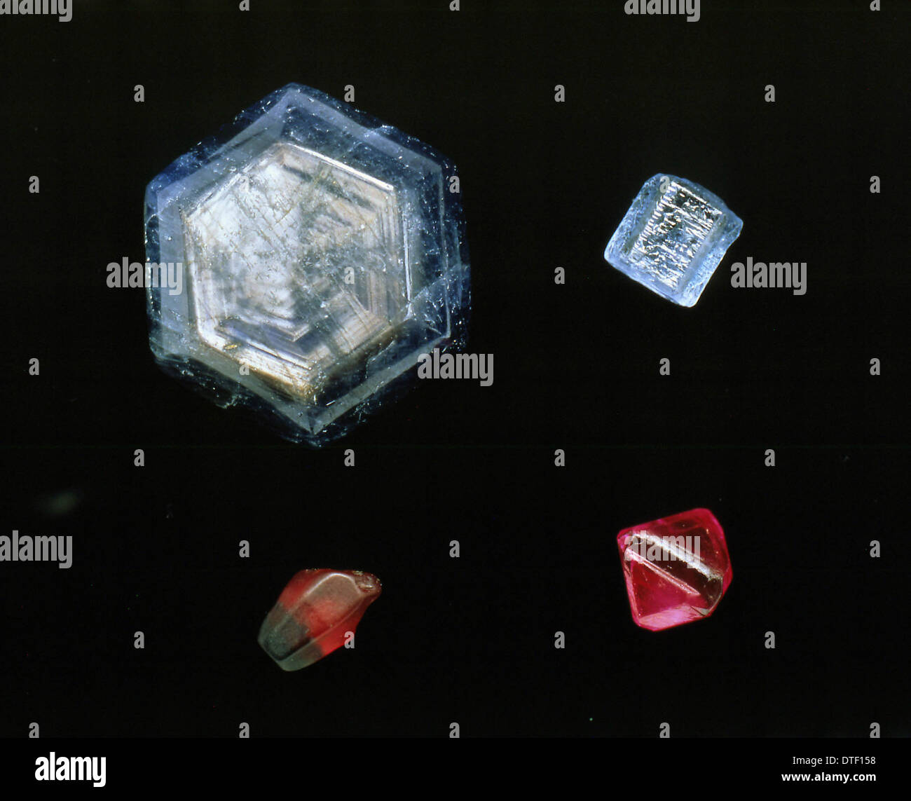 Corundum group Stock Photo - Alamy