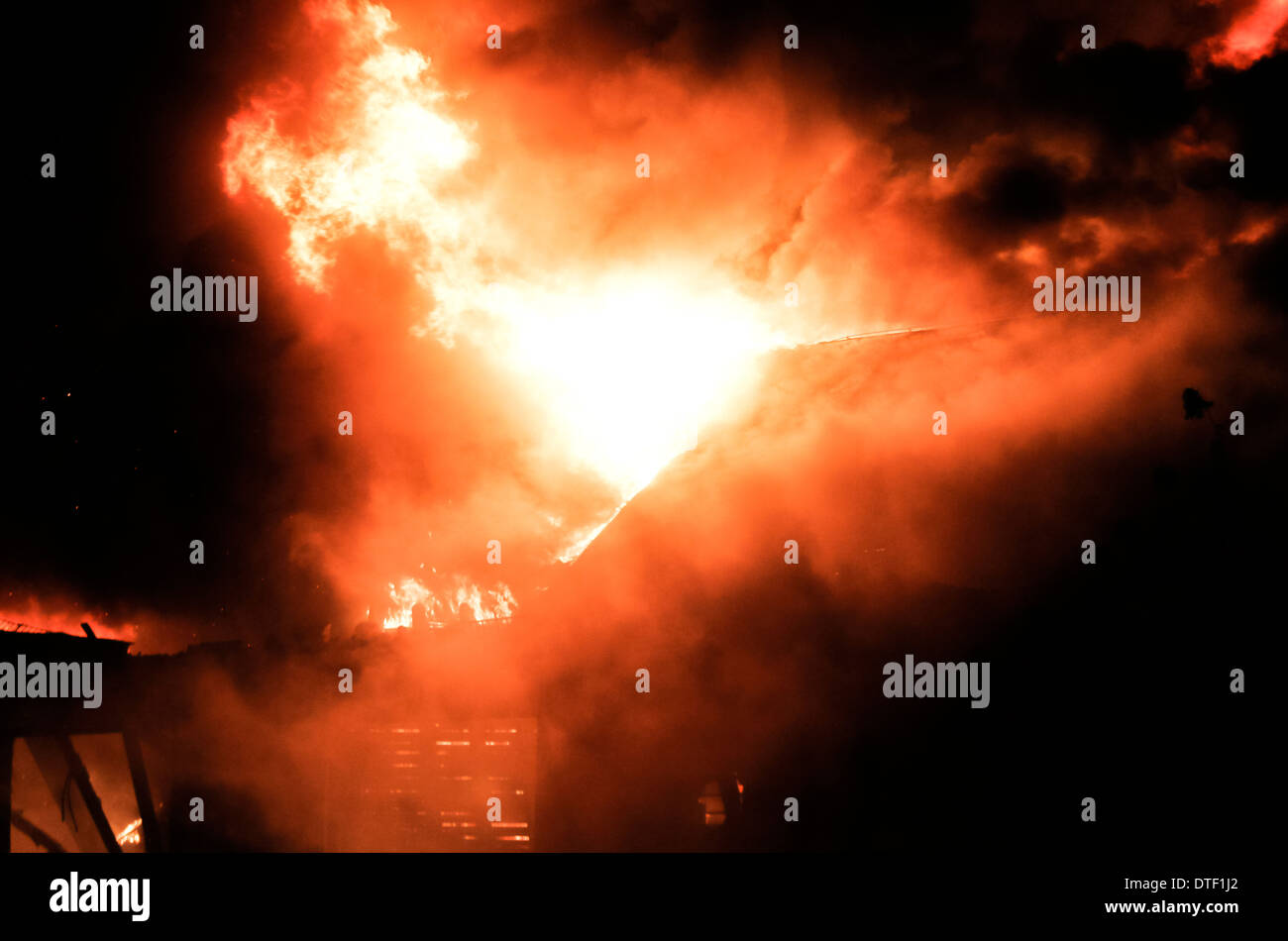 Berlin germany great fire warehouse hi-res stock photography and images ...