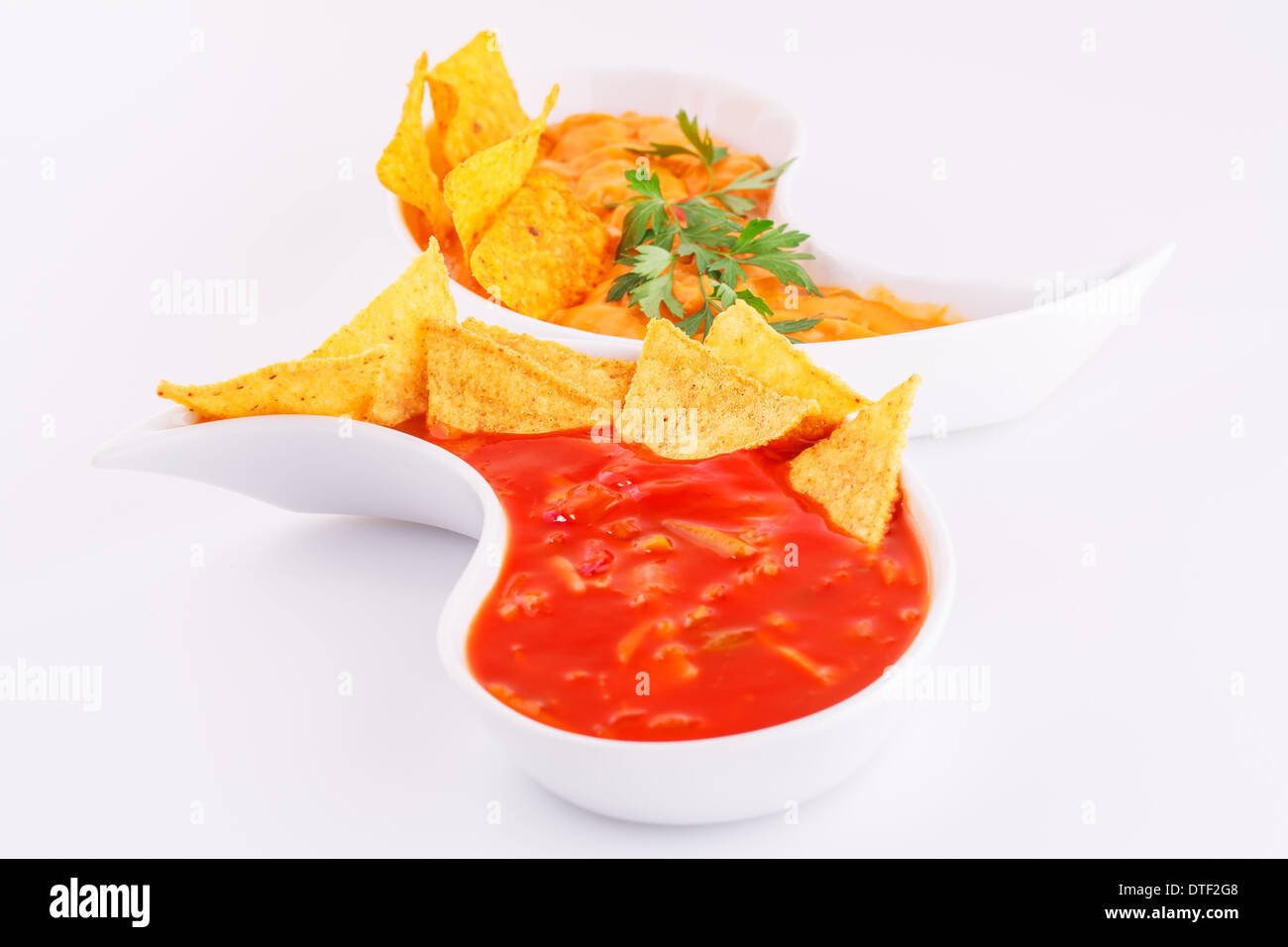 Nachos meat cheese on hi-res stock photography and images - Alamy