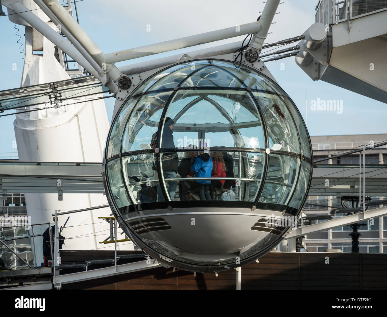 Close-up London Eye Stock Photo - Alamy