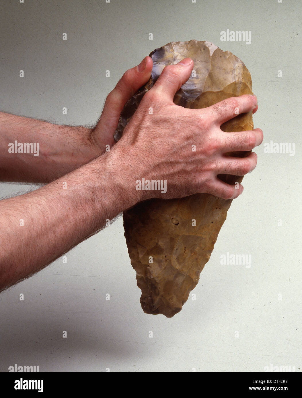 Stone age hand axe hi-res stock photography and images - Alamy