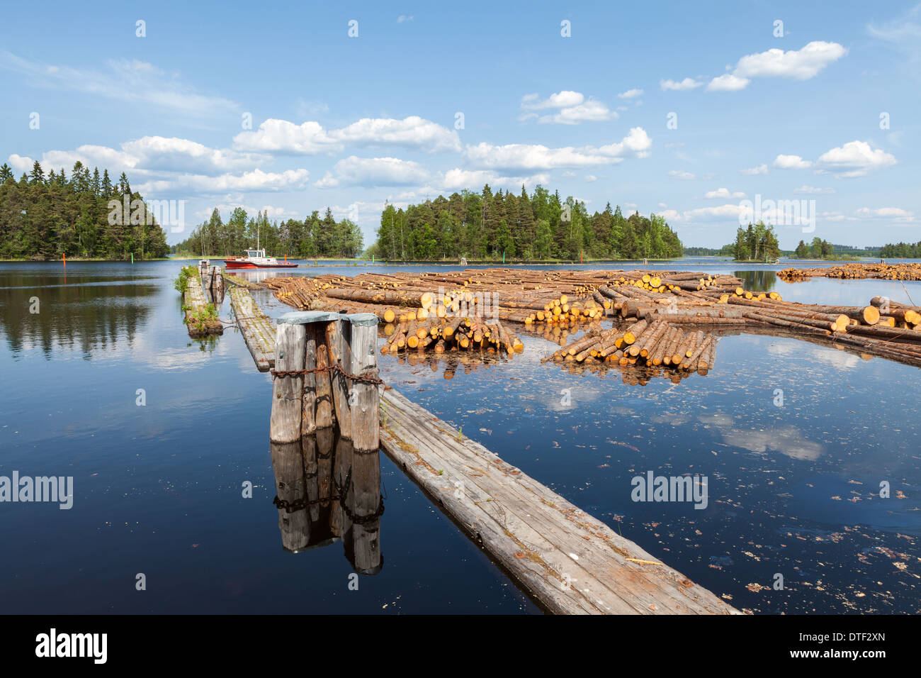 Log rafting hi-res stock photography and images - Alamy