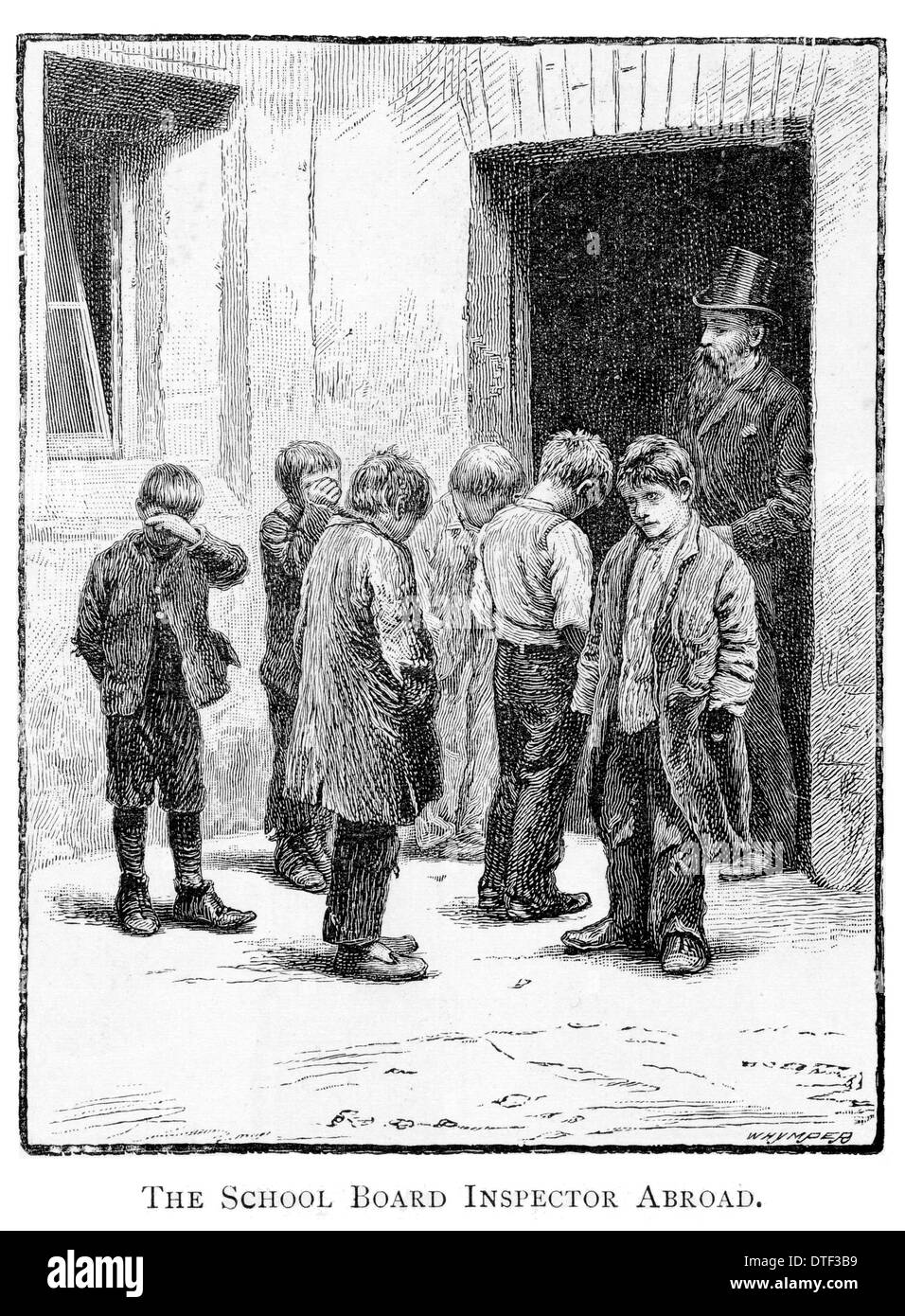 19th century school inspector hi-res stock photography and images - Alamy