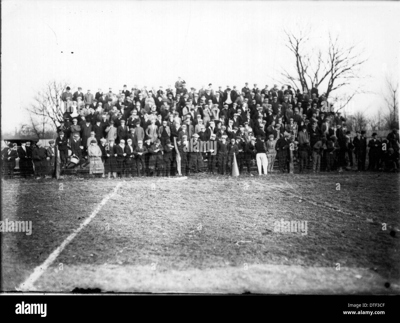A photograph from the 1912 Miami-Denison football game, capturing the ...