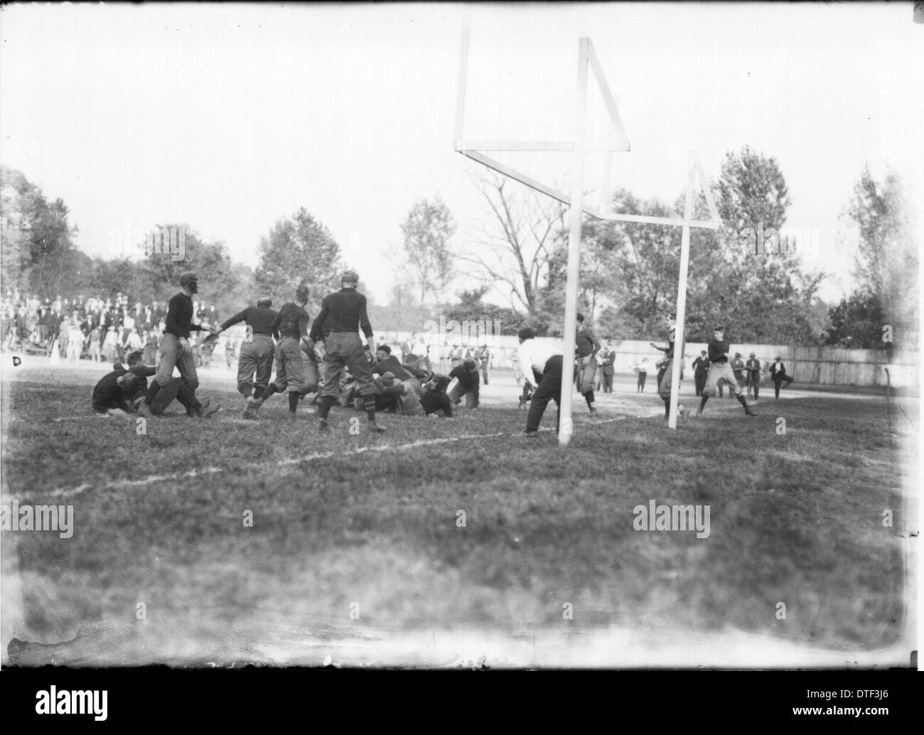 This photograph captures a dramatic moment during the 1913 Miami ...