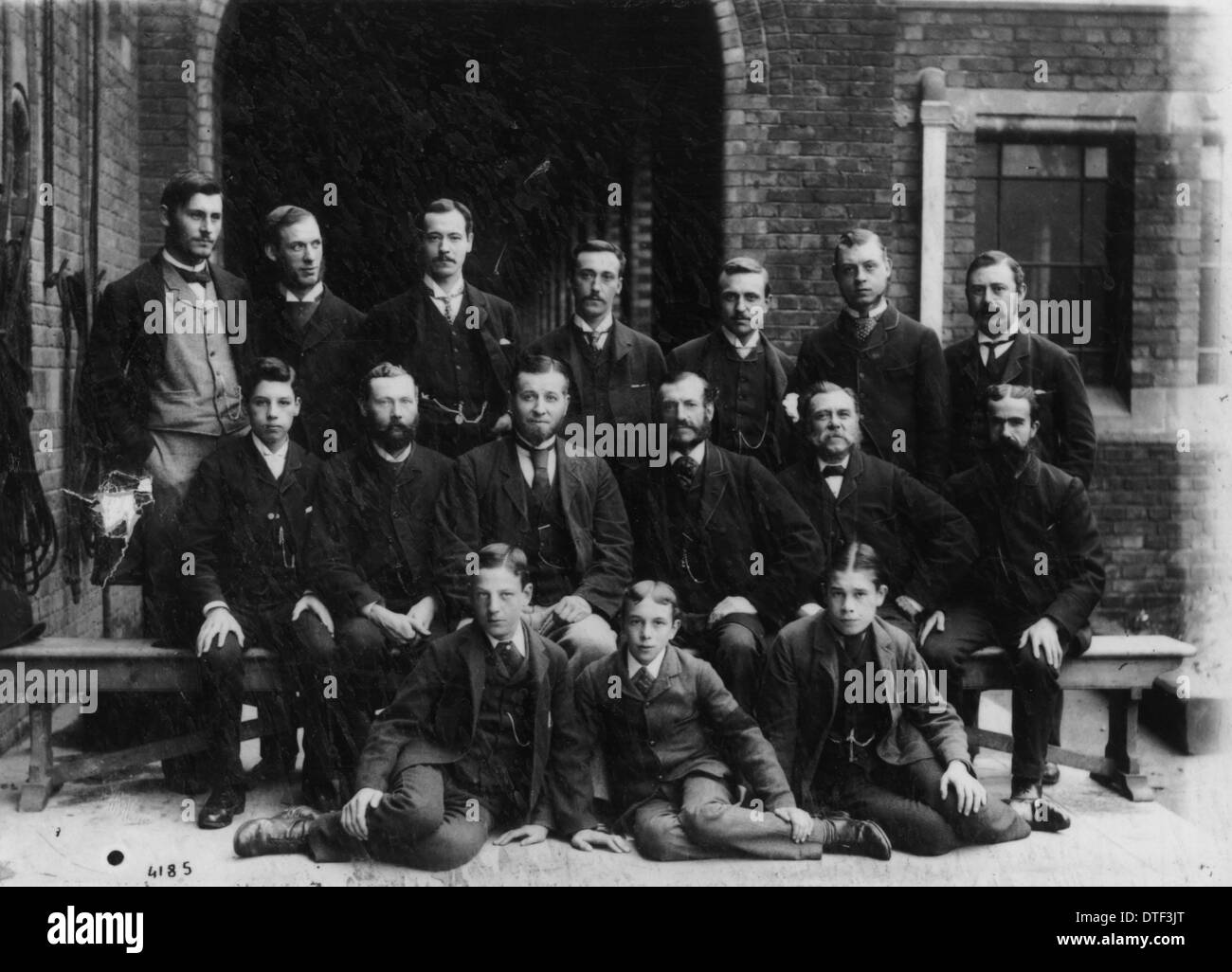 Junior Zoology staff, 1885 Stock Photo - Alamy