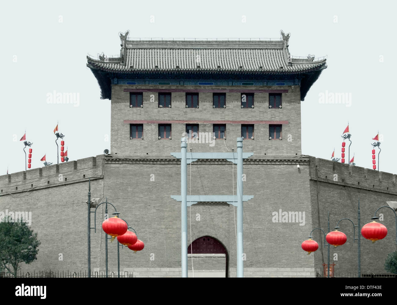 Southern Gate of Xian, a city in China Stock Photo - Alamy