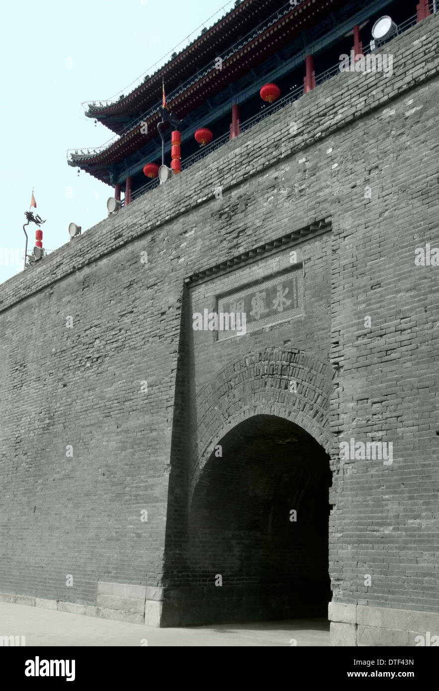 Fortified gate in city wall hi-res stock photography and images - Alamy