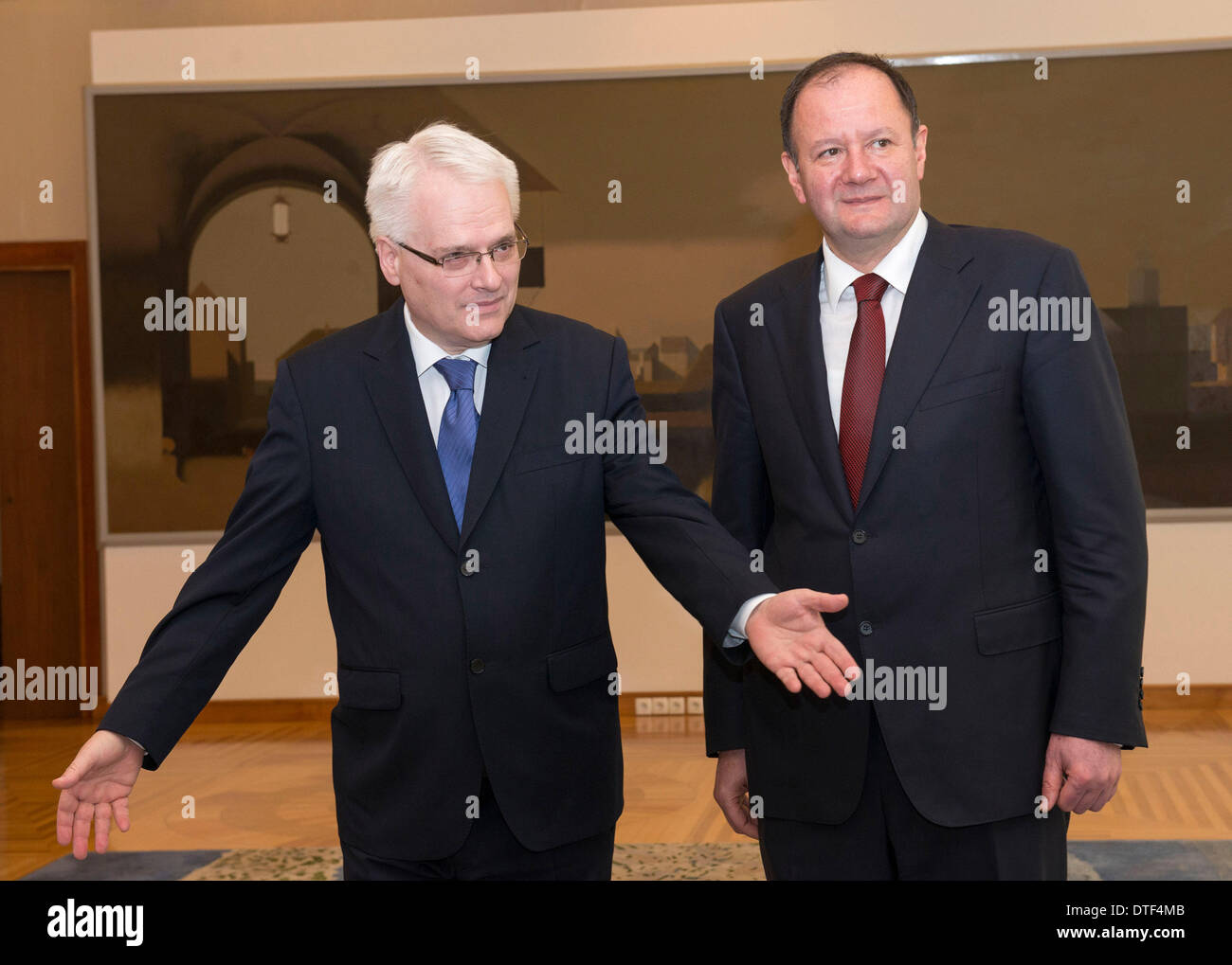Croatian president ivo josipovic hi-res stock photography and images ...