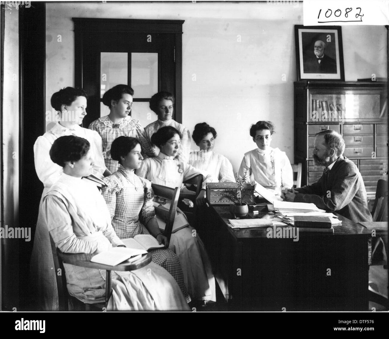 A photograph from the 1910 Teachers' Conference at Ohio State Normal ...