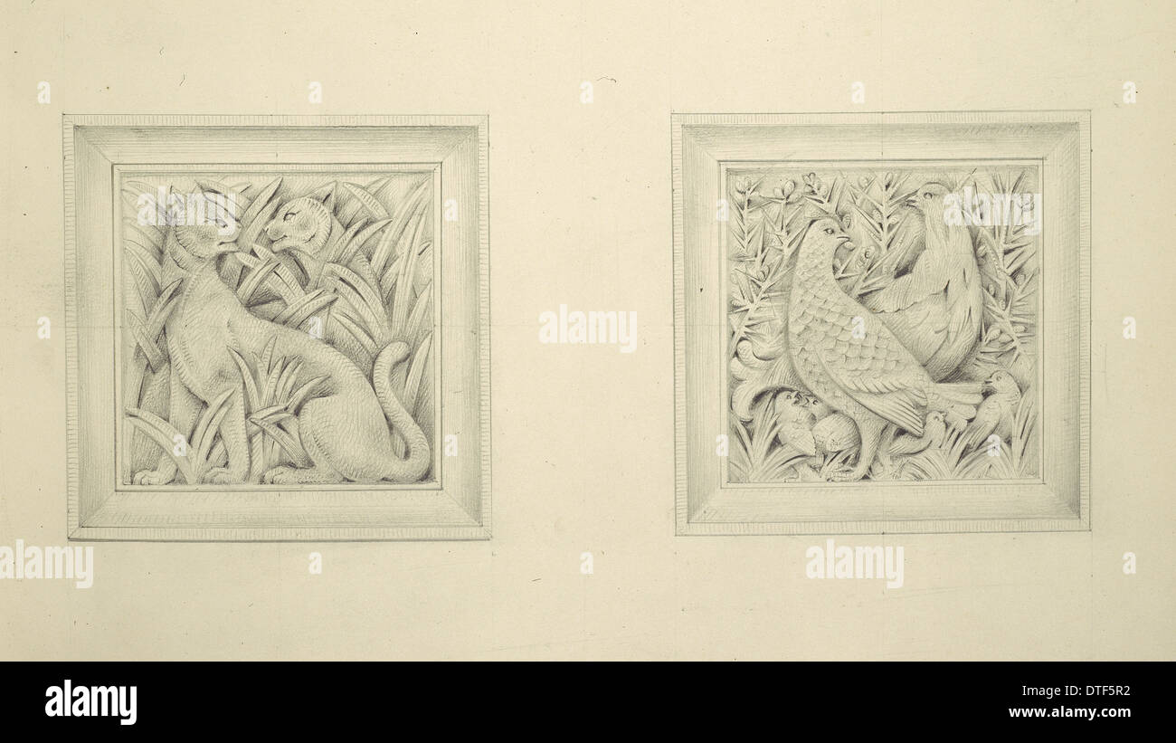 Designs for the Natural History Museum, by Alfred Waterhouse (1830-1905 ...