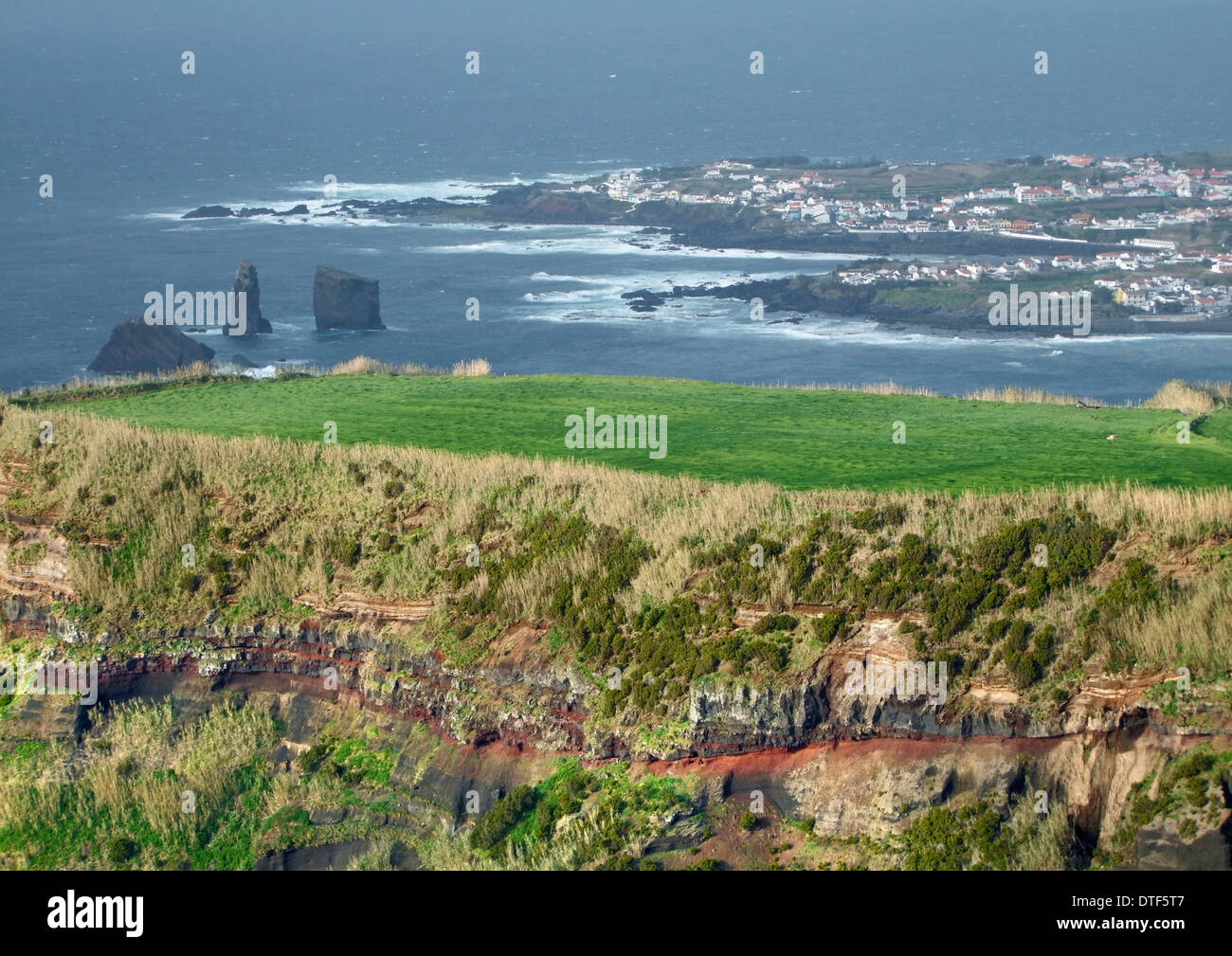 coastal scenery at the Azores in Portugal Stock Photo - Alamy